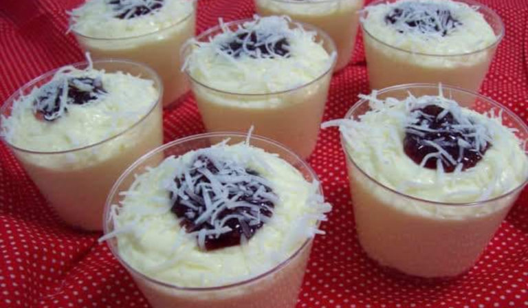 Mousse de coco - Receitas Maravilhosa