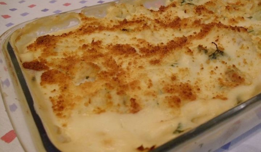 Couve-flor gratinada - Receitas Maravilhosa