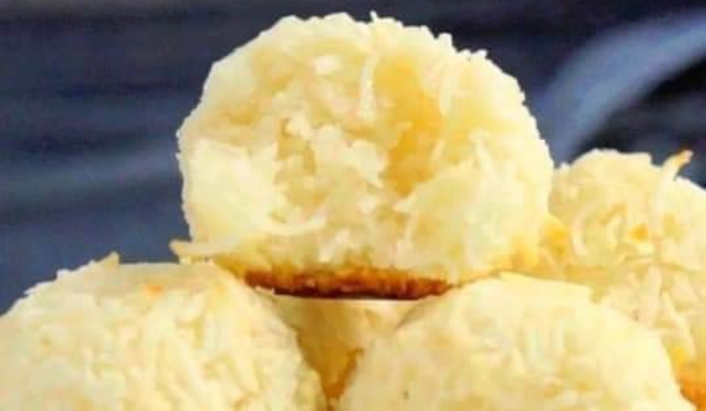 Biscoito de coco com leite condensado - Receitas Maravilhosa