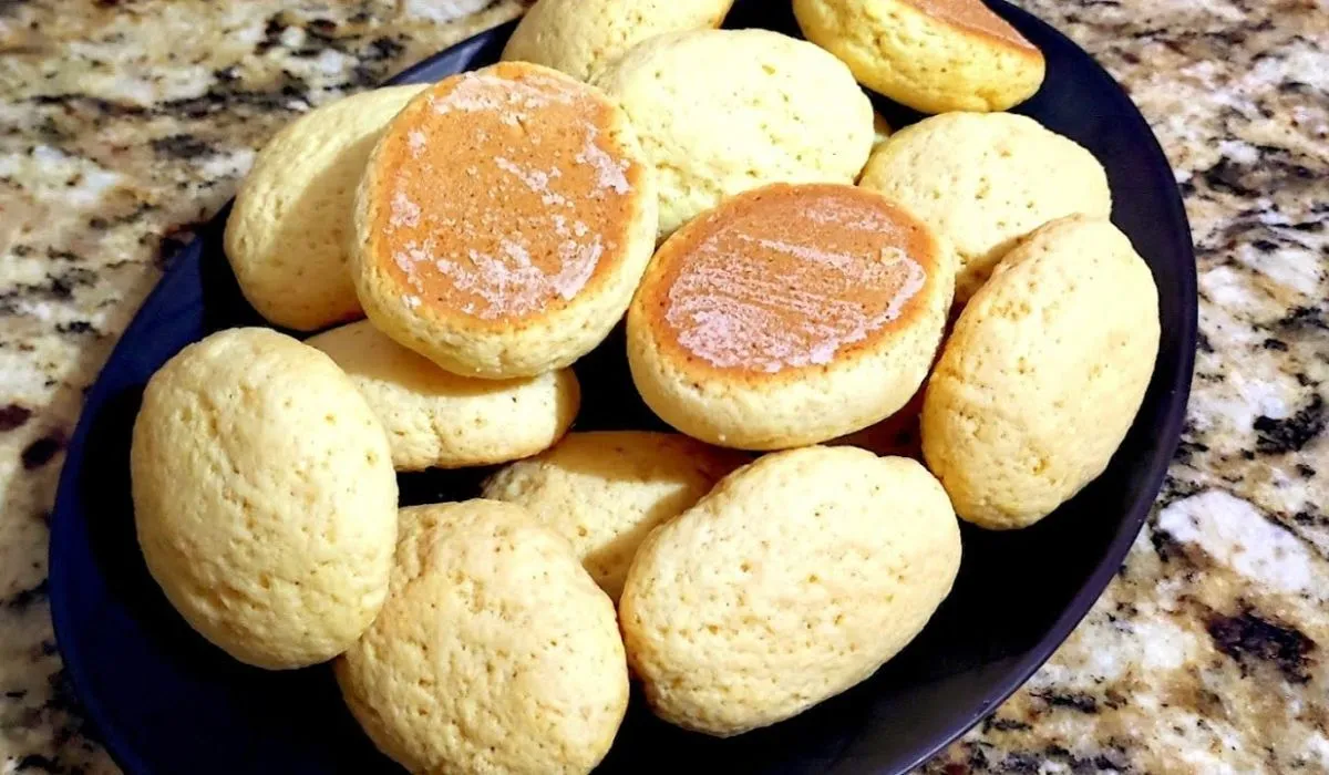 Receita de biscoito simples com 3 ingredientes