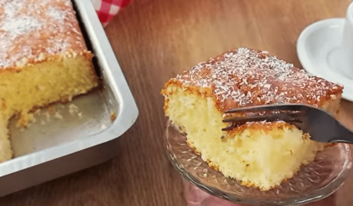 Bolo de Maizena com Coco: uma delícia simples e saborosa