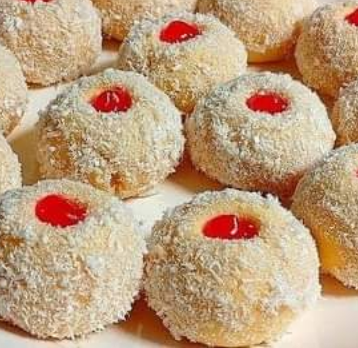 Galletas (biscoitos) de Coco com Geleia