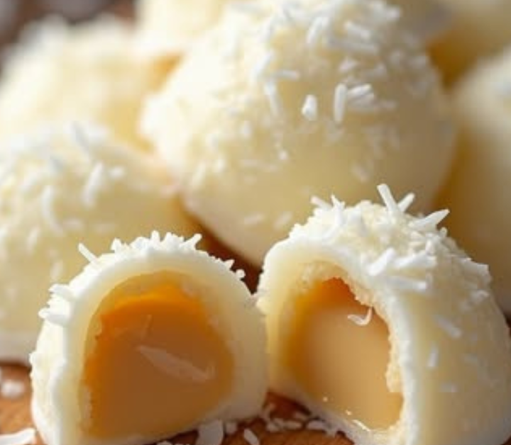 Deliciosa Bala de Coco Recheada com Leite Condensado: Receita Irresistível!